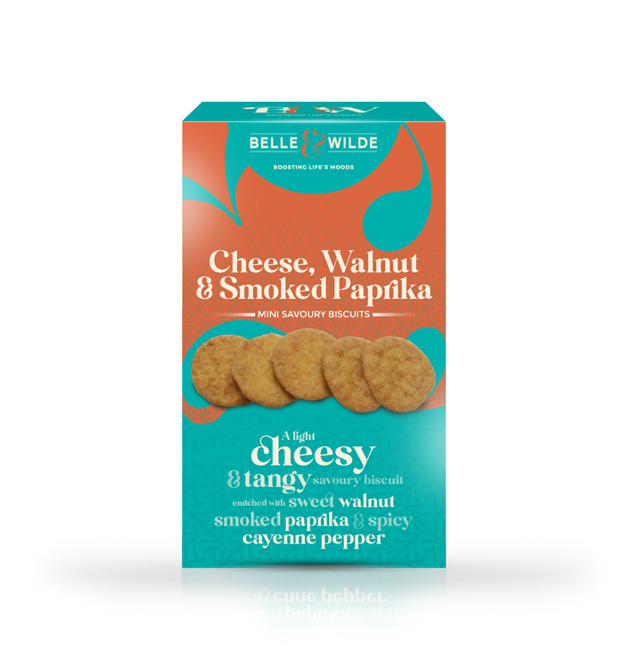 Cheese, Walnut & Paprika Biscuits – Belle And Wilde